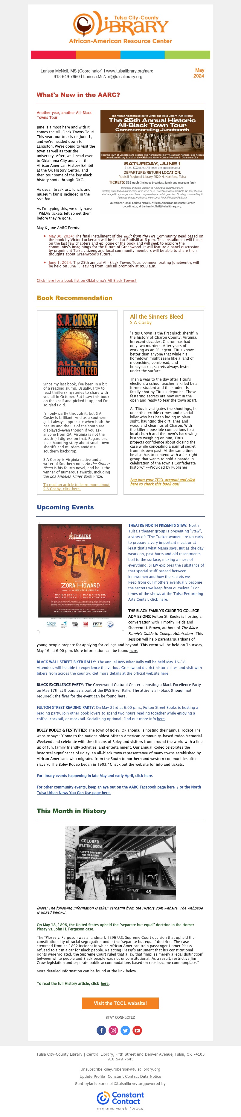 African American Resource Center | Tulsa Library